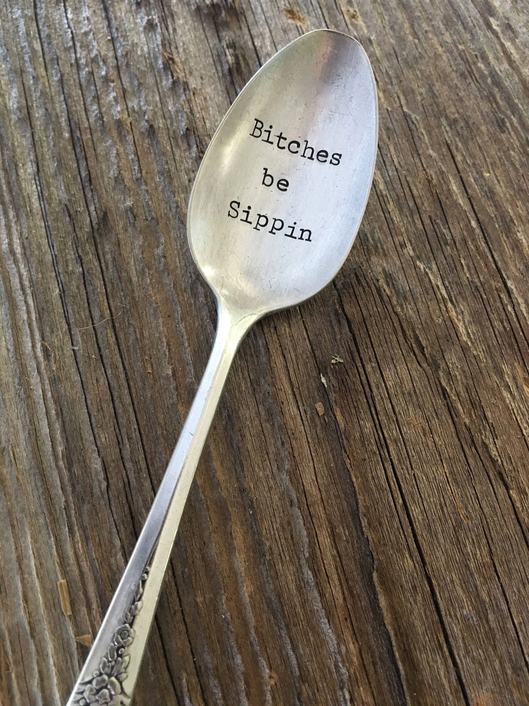 Cursing Cutlery - "Bitches be Sippin'" – stampedfrosting